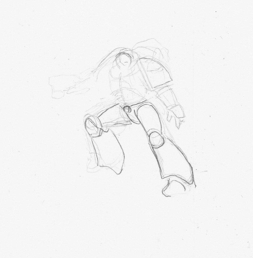 Sketching Astartes – IRON SLEET