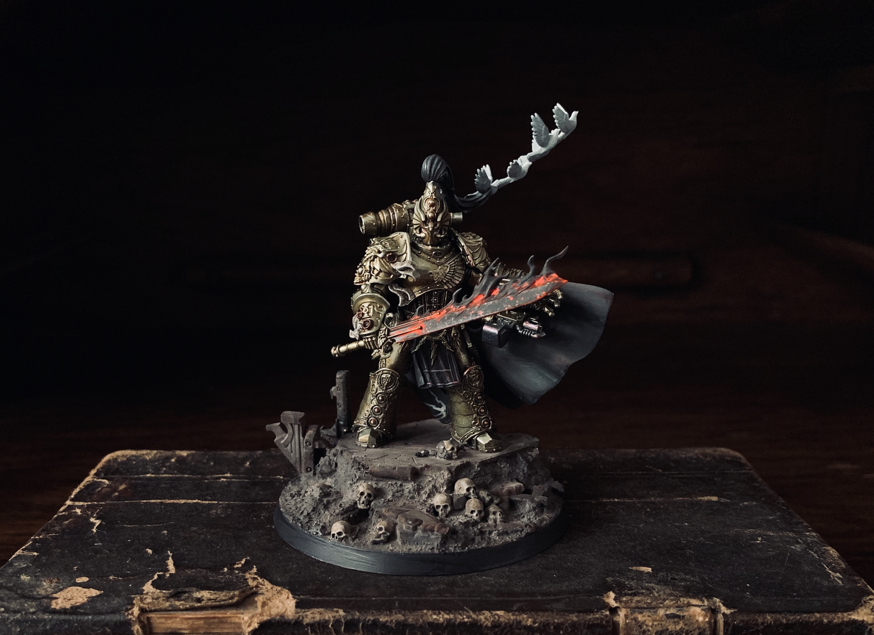 + Custodian Captain Aurelius, of Venerable 300, now Aquilan Shield, the ...