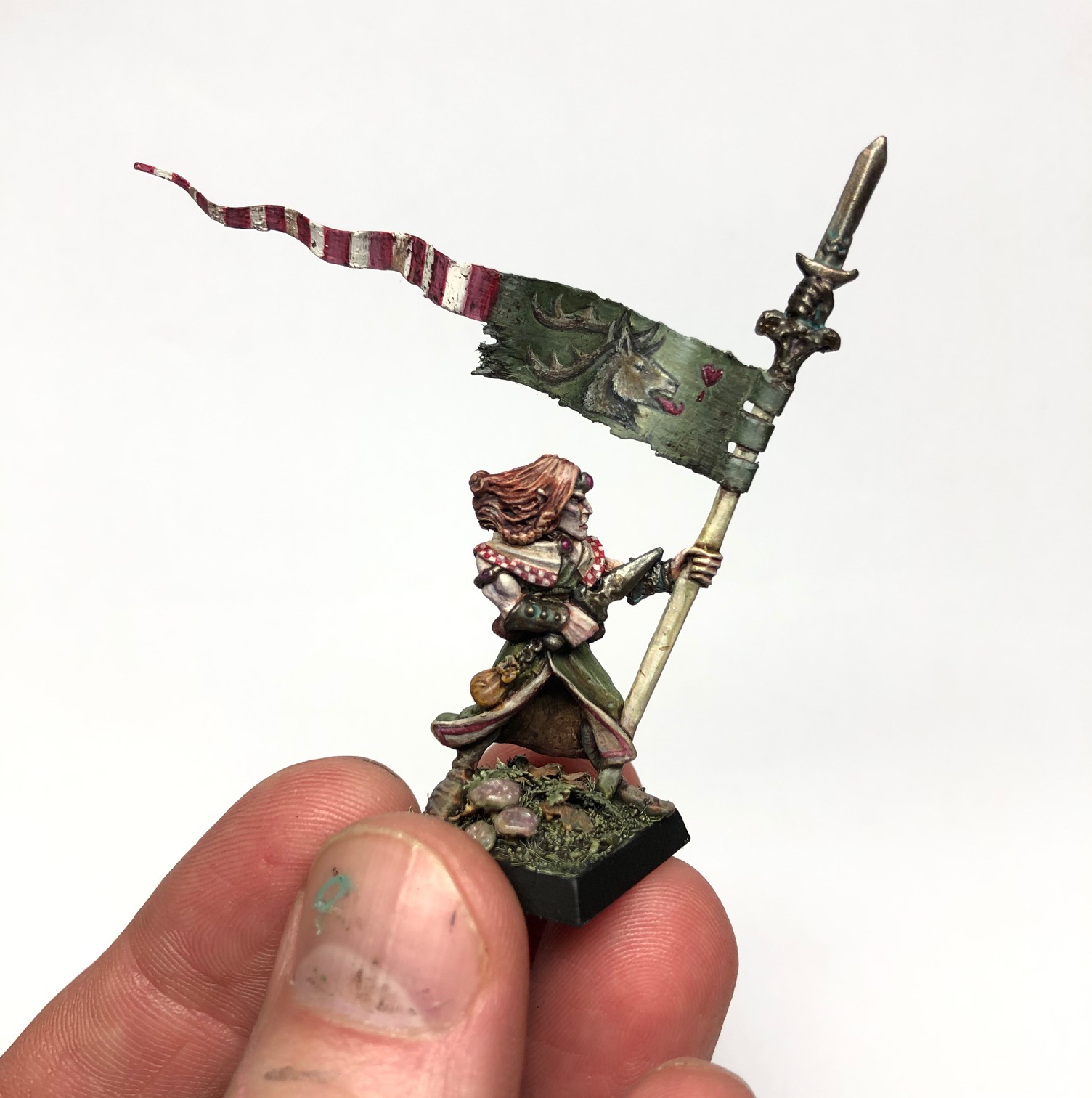 Oldhammer – Wood Elf Fighters – IRON SLEET
